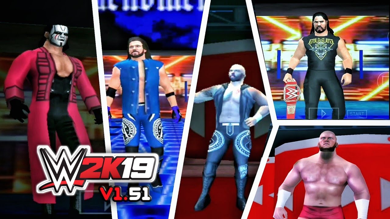 WWE 2k19 v1.51 : New Superstars, Latest Attires and more - YouTube