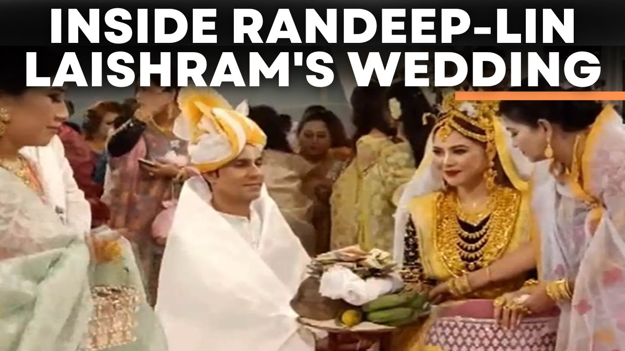 Randeep Hooda LIVE: Randeep Hooda, Lin Laishram Tie The Knot In Imphal ...