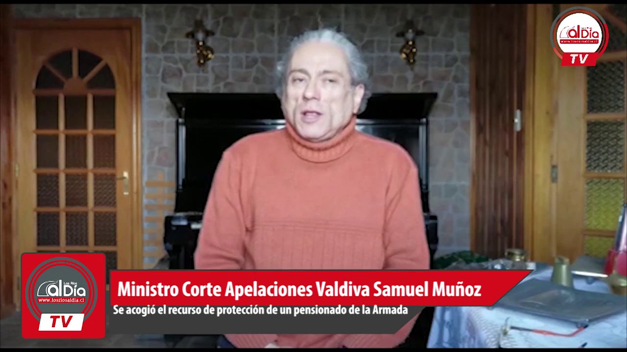 Samuel Muñoz ministro, corte apelaciones Valdivia - YouTube