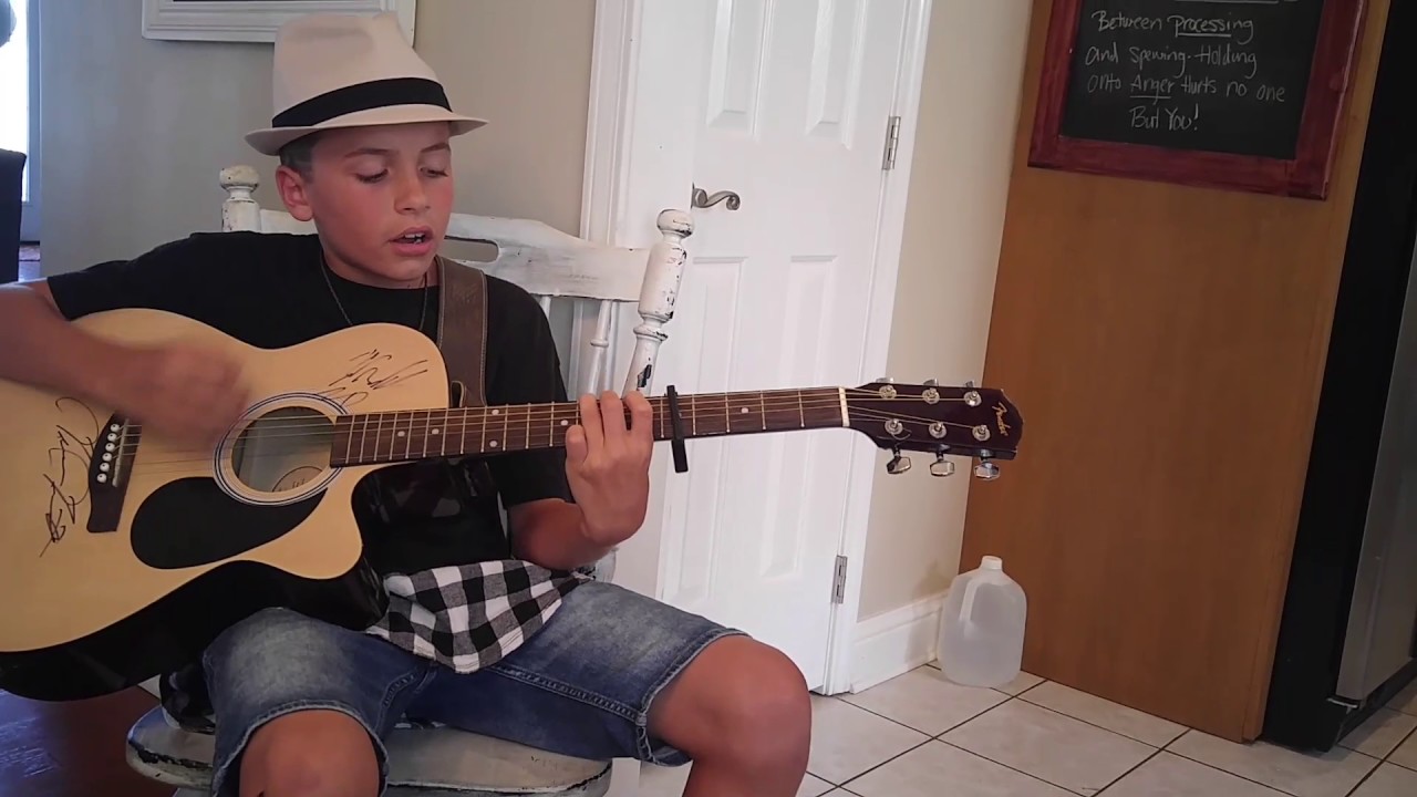 Dawson Mitchell: 11-years old & playing Tauren Wells cover of "Hills ...