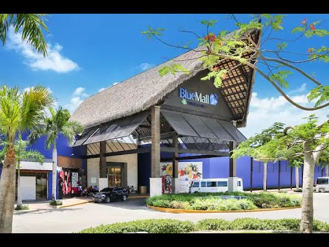 Walking Tour of The Blue Mall Punta Cana | 4K Scenic View Experience ...