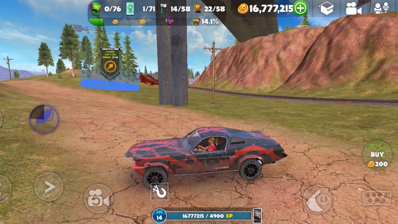 Sweet Dream Mercury Checkpoint Hunt Off The Road OTR Offroad Car ...