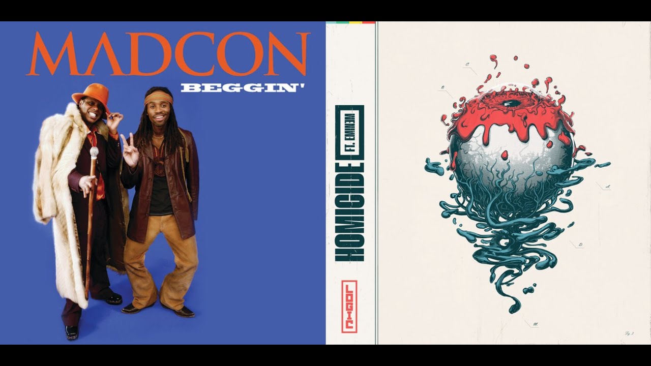 Madcon vs. Logic & Eminem - Beggin' Homicide (Mashup) - YouTube
