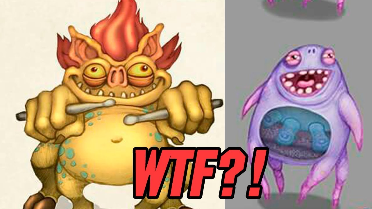 КОНЦЕПТ АРТЫ MY SINGING MONSTERS! - YouTube