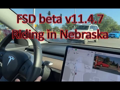 FSD beta v11.4.7 - YouTube