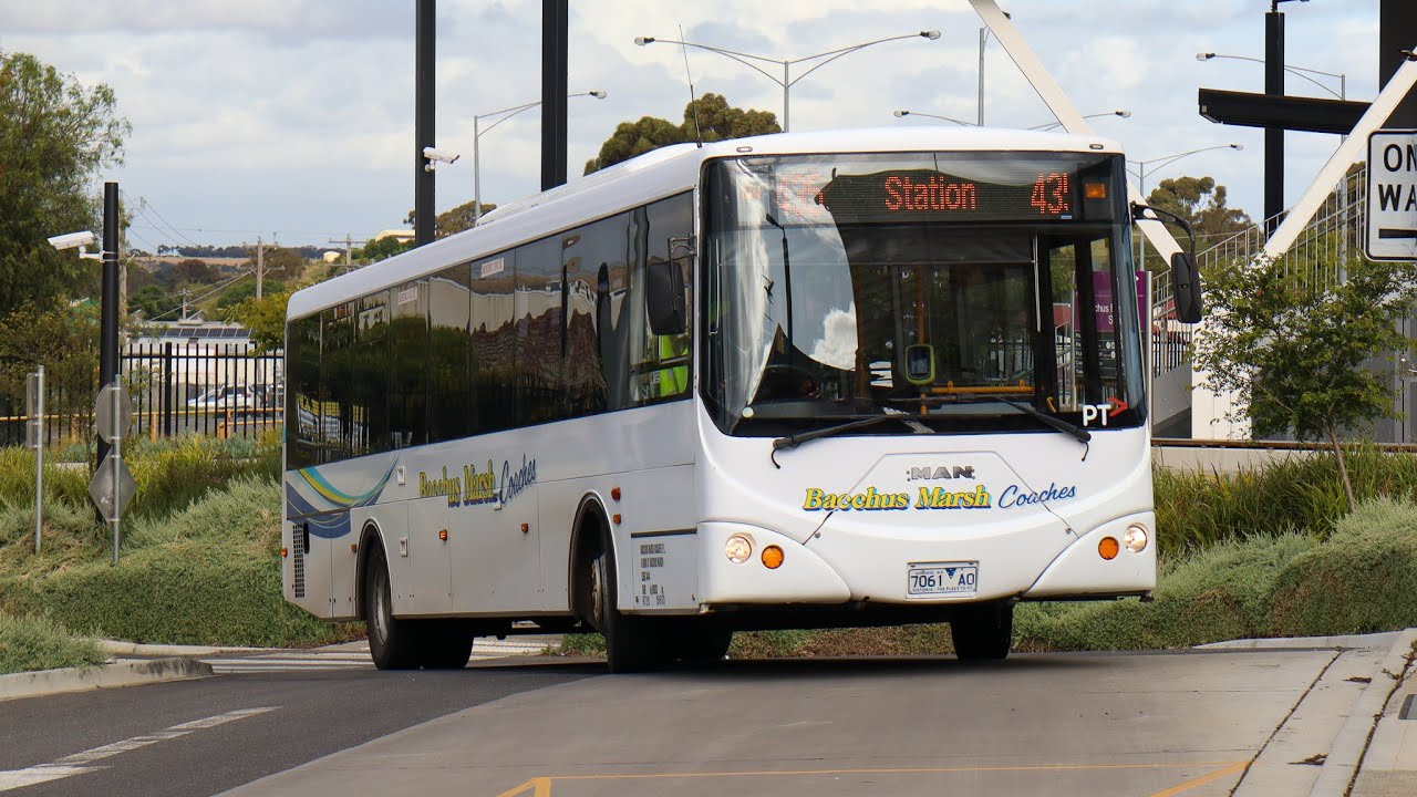 Bacchus Marsh Bus 761 MAN A80 16.220, Designline "Orbiter" - YouTube