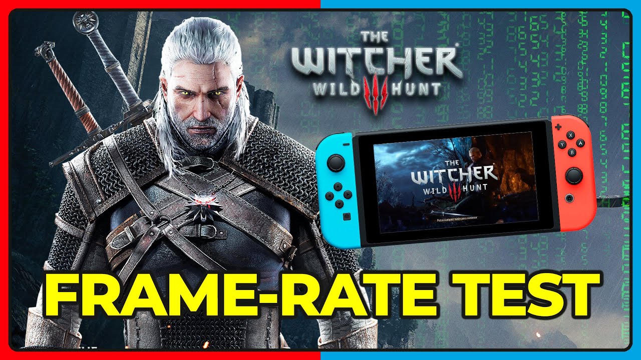 The Witcher 3 🚀 FRAME-RATE TEST (Nintendo Switch) - YouTube