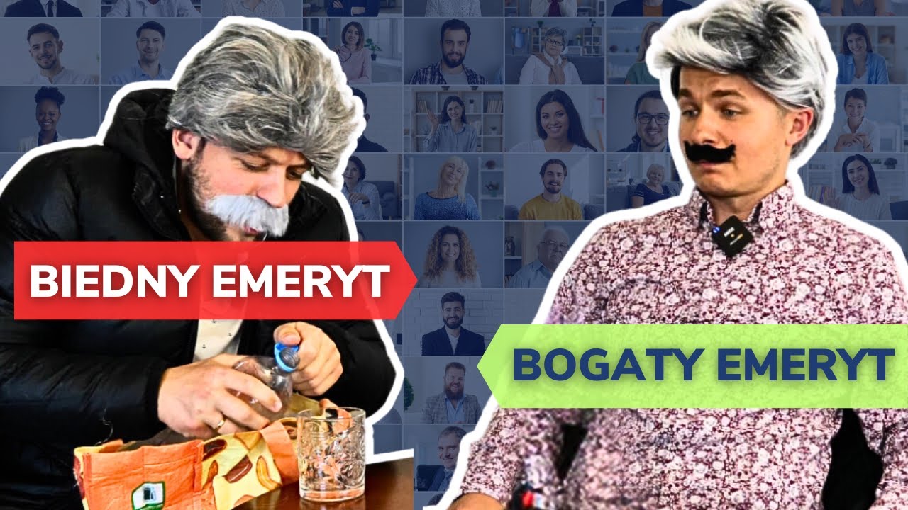 BOGATY EMERYT, BIEDNY EMERYT... TY wybierasz? - YouTube