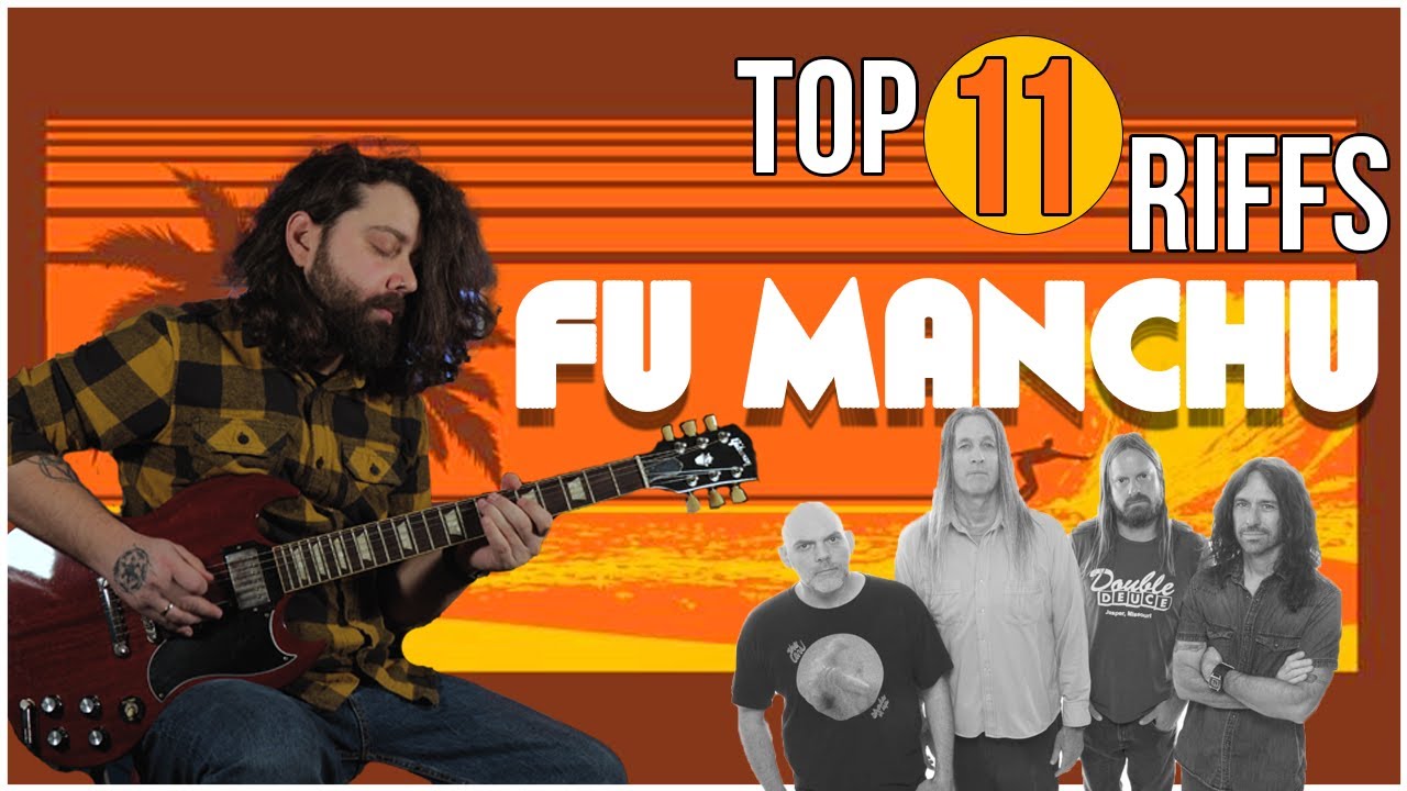 Top 11 - Fu Manchu Guitar Riffs #stonerrock - YouTube