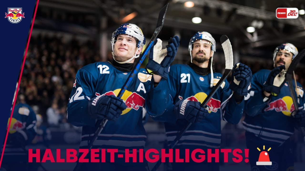 Highlights Red Bulls 1. Hälfte PENNY DEL 2023/24 | Tore EHC Red Bull ...
