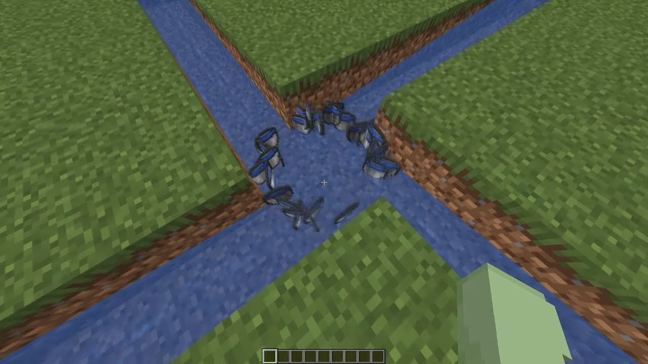 The water cycle in minecraft - YouTube