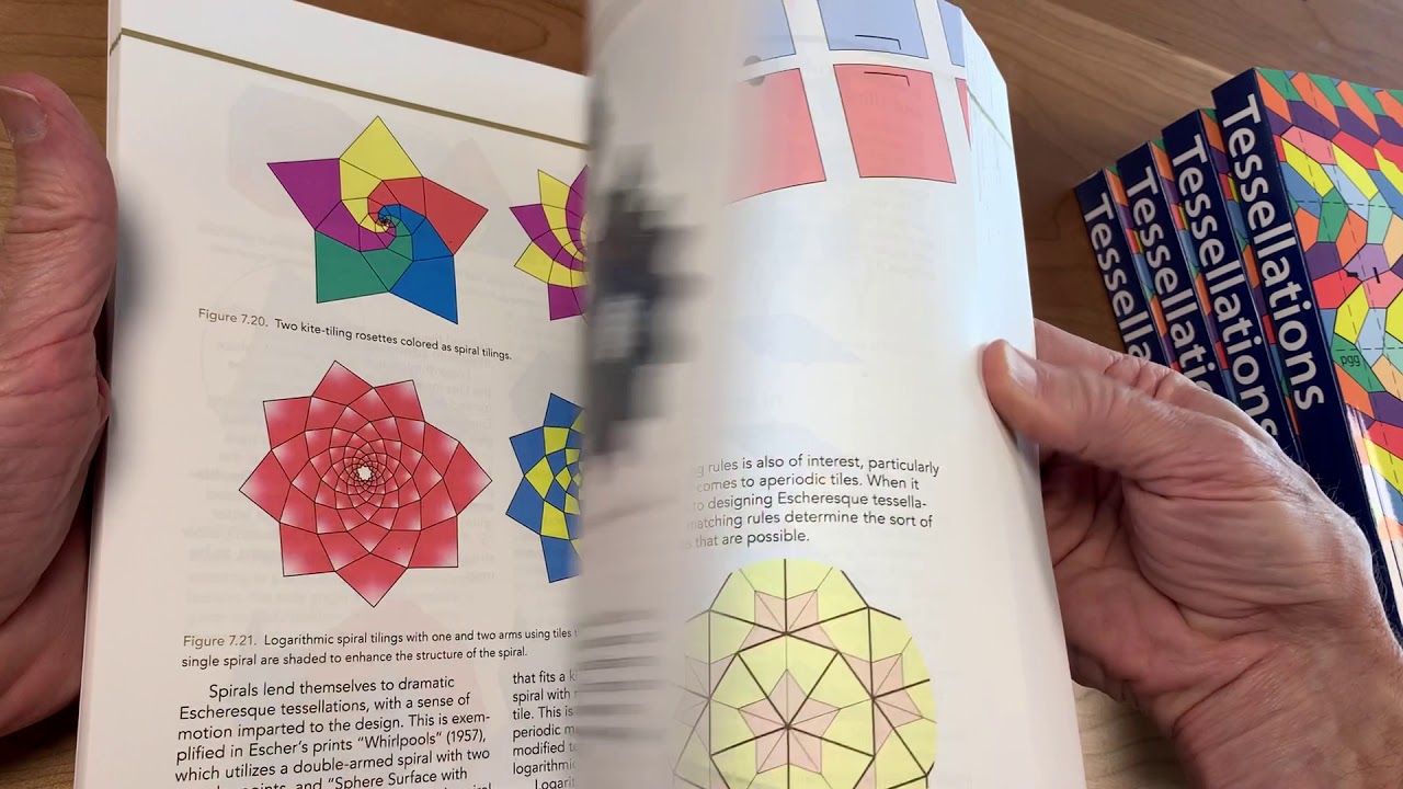 Tessellations book flip through - YouTube