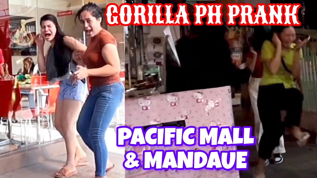 GORILLA PH PRANK: PACIFIC MALL & MANDAUE IBABAO". #mosloy vlog - YouTube