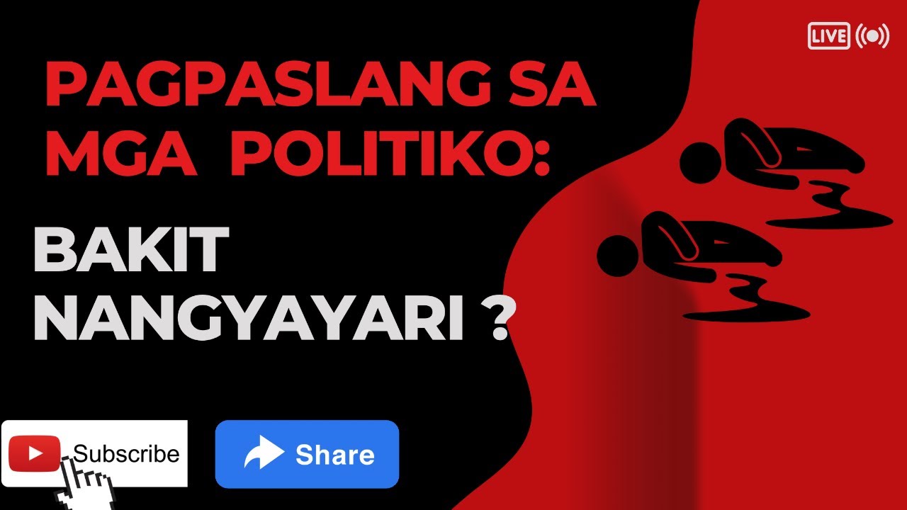 ANG PAG PATAY SA MGA POLITIKO AT PEACE AND ORDER SITUATION - YouTube