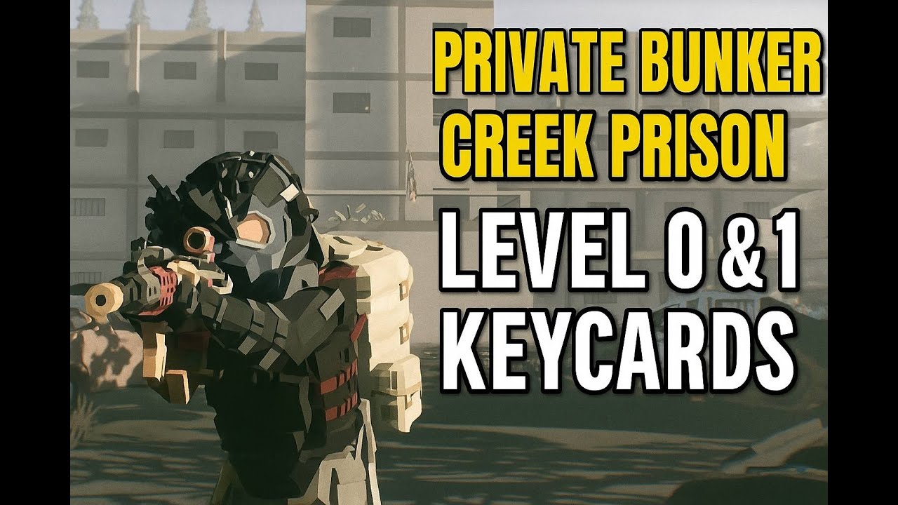 SurrounDead Keycard Guide where to use level 0 and 1 keycards Creek ...