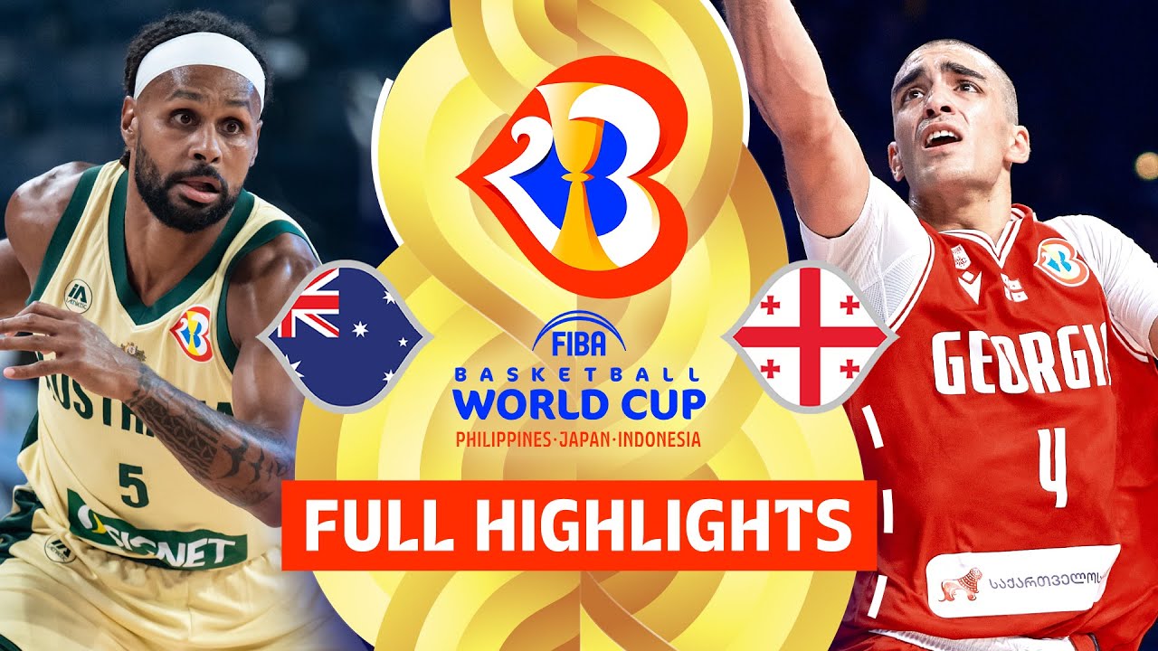 Australia 🇦🇺 vs Georgia 🇬🇪 | Full Game Highlights | FIBA Basketball ...