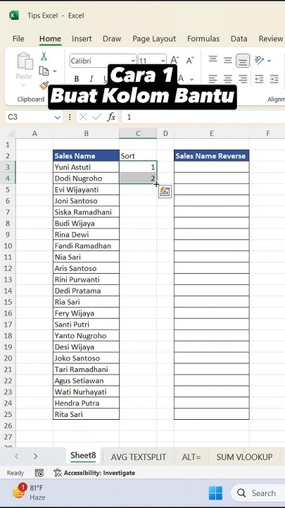 Excel Exceltips Exceltricks Spreadsheets Workhacks Folkative Dagelan Belajarexcel