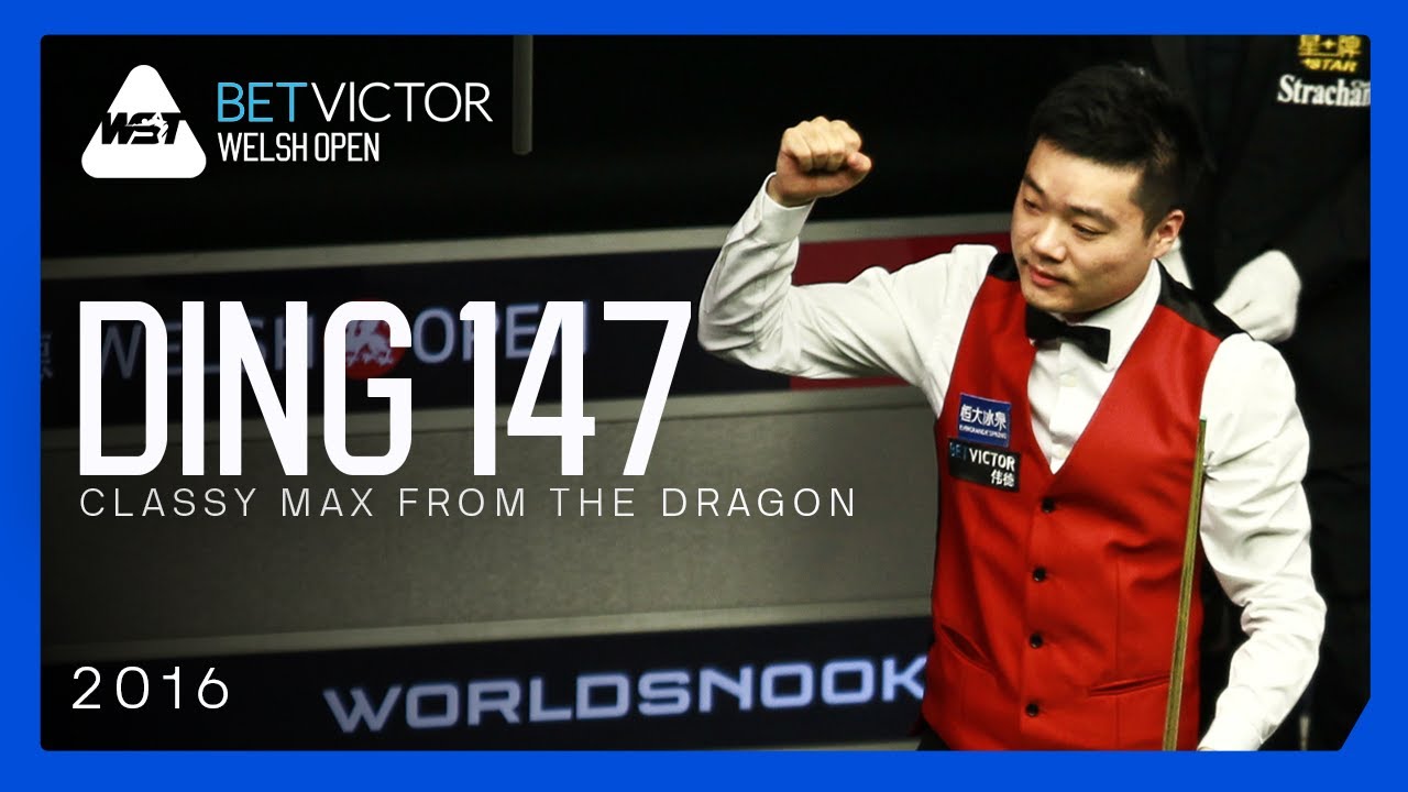 Ding makes THRILLING 147! | BetVictor Welsh Open 2016 - YouTube