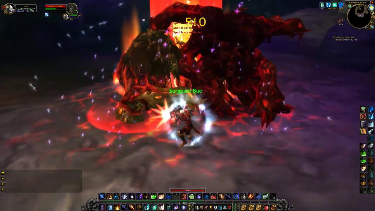 Cleansing Felwood WoW Classic Quest - YouTube