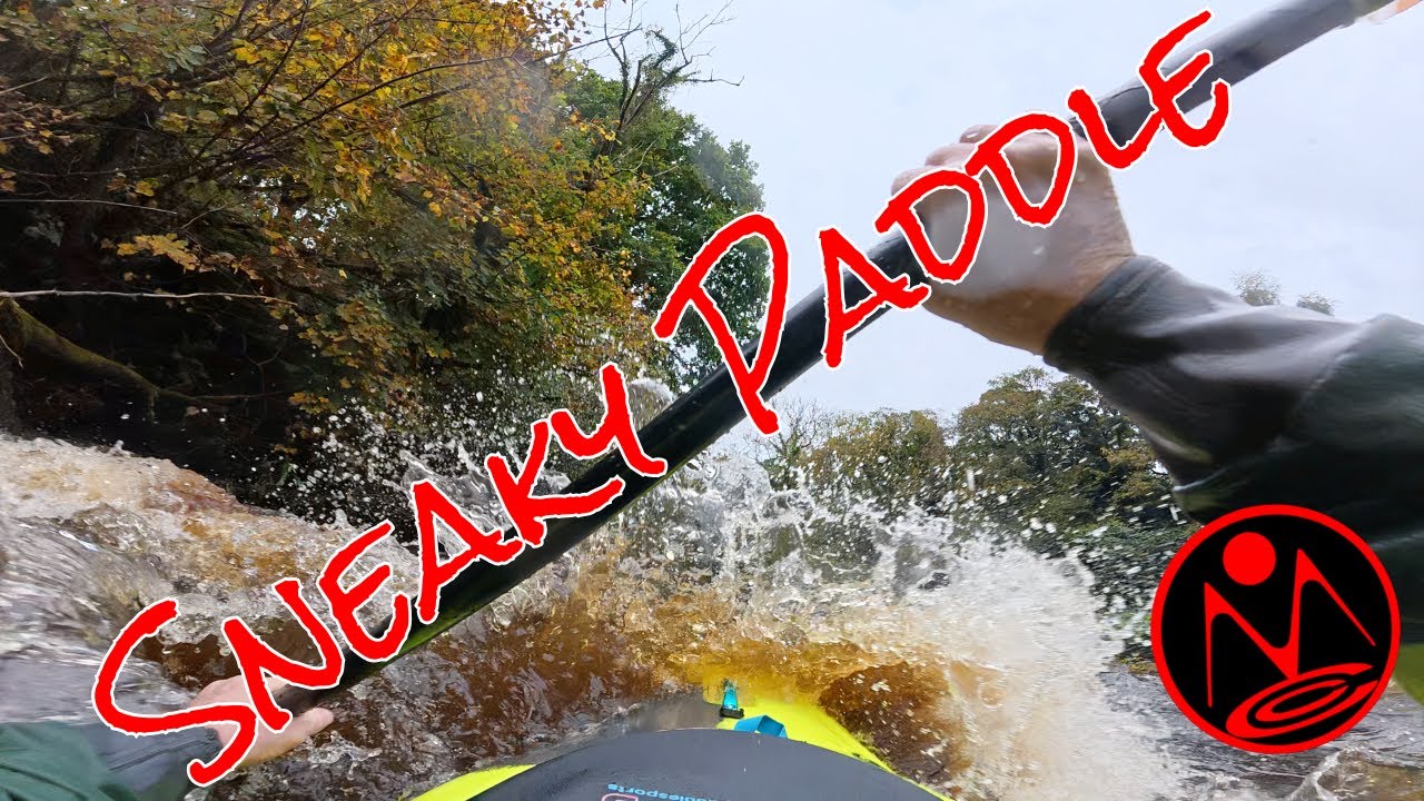 Half Day off work - time for a sneaky run down the Goyt #kayaking - YouTube