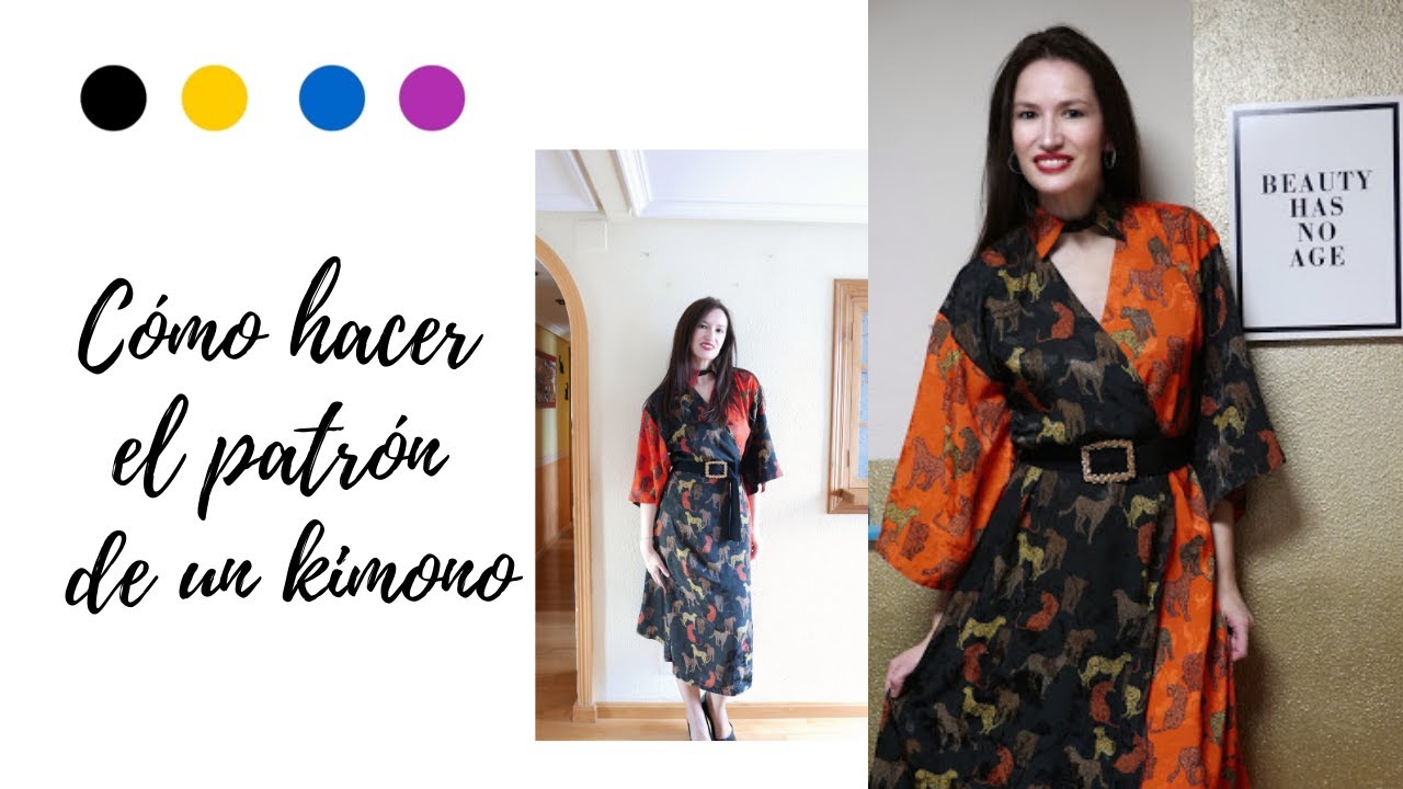 Patrón KIMONO - YouTube