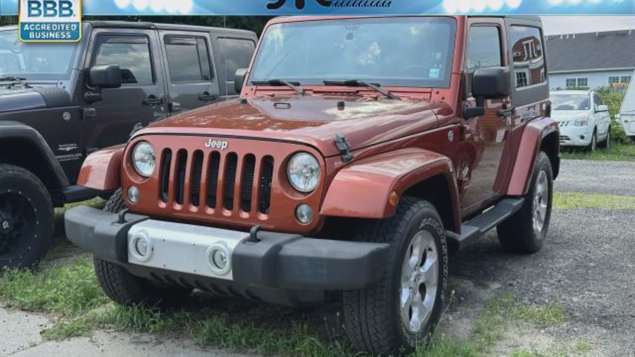 Used 2014 Jeep Wrangler Sahara 1C4GJWBGXEL223676 Selden, Coram ...