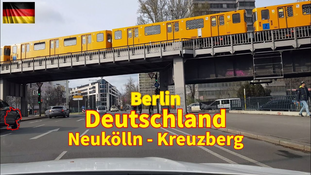 Germany - Berlin. Neukölln, Kreuzberg. Hermannplatz, Hasenheide ...