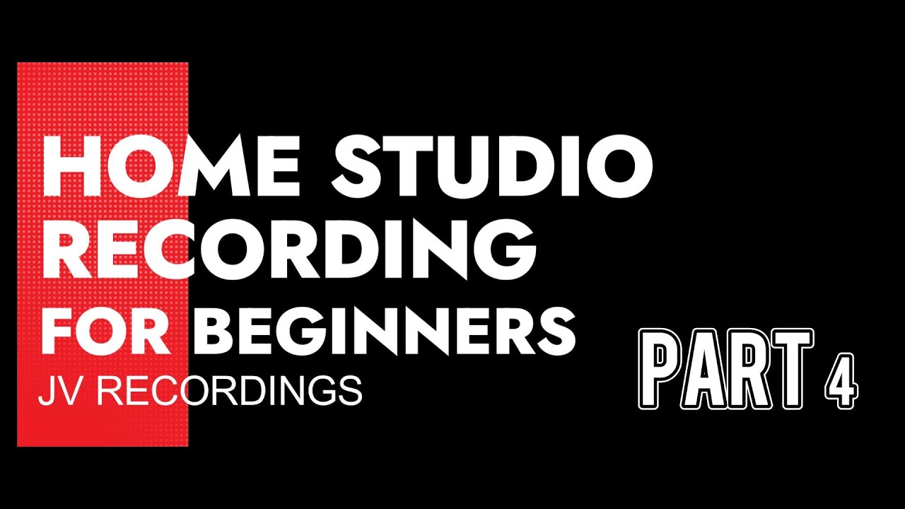 How to build a Home Studio on a budget for beginners - YouTube