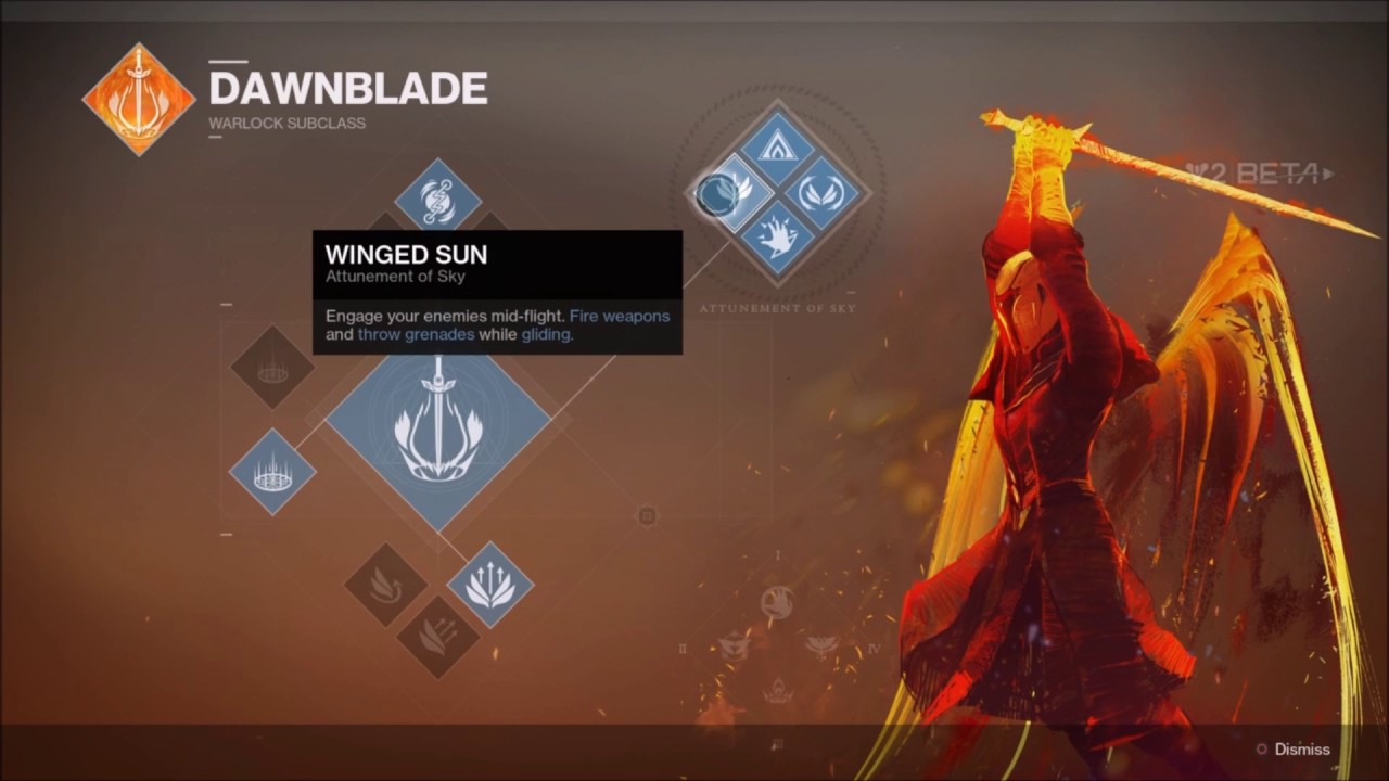 Destiny 2 Warlock Subclasses Dawnblade and Voidwalker - YouTube