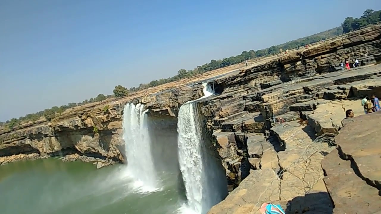 Chitrakut falls - YouTube