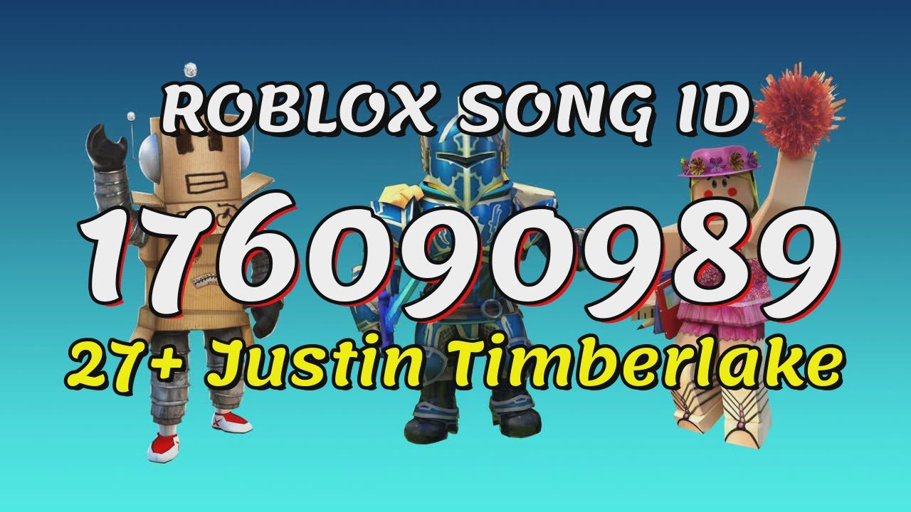 27+ Justin Timberlake Roblox Song IDs/Codes - YouTube
