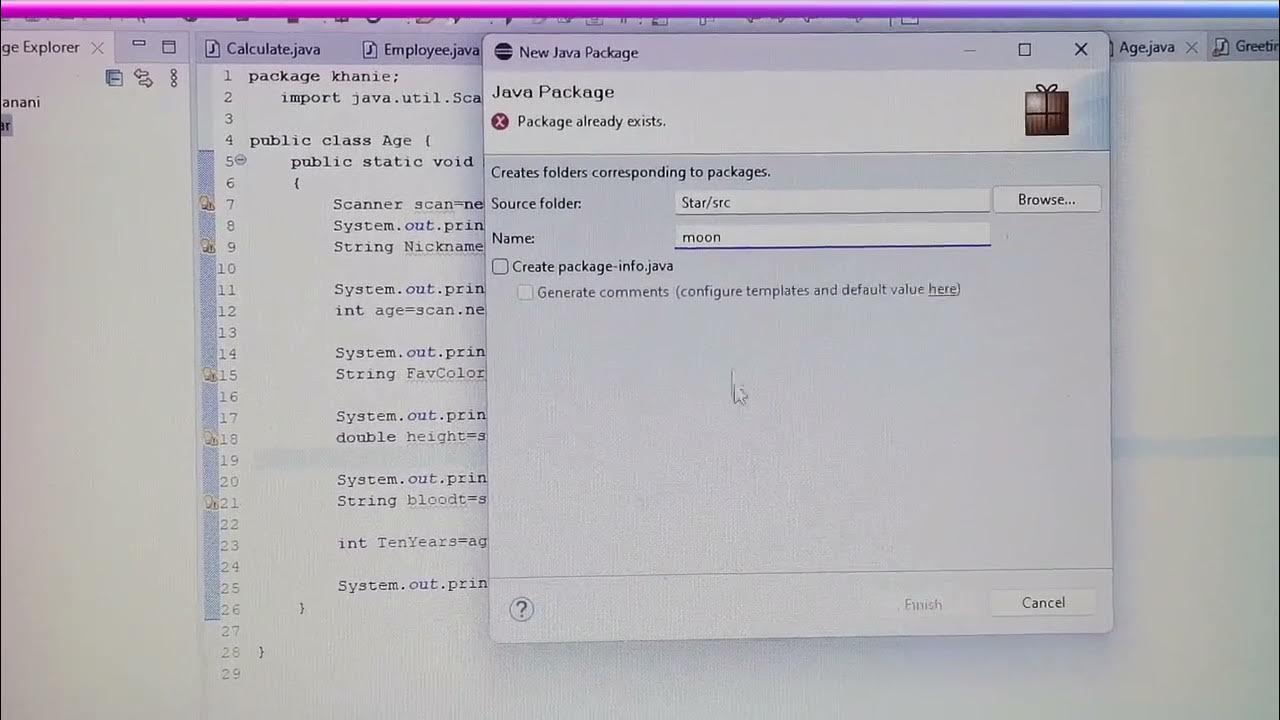 How to create a source folder and package in eclipse. - YouTube