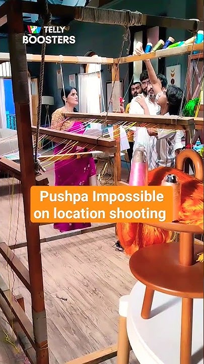 karuna pandey..pushpa Impossible on location Shooting .. #shorts - YouTube