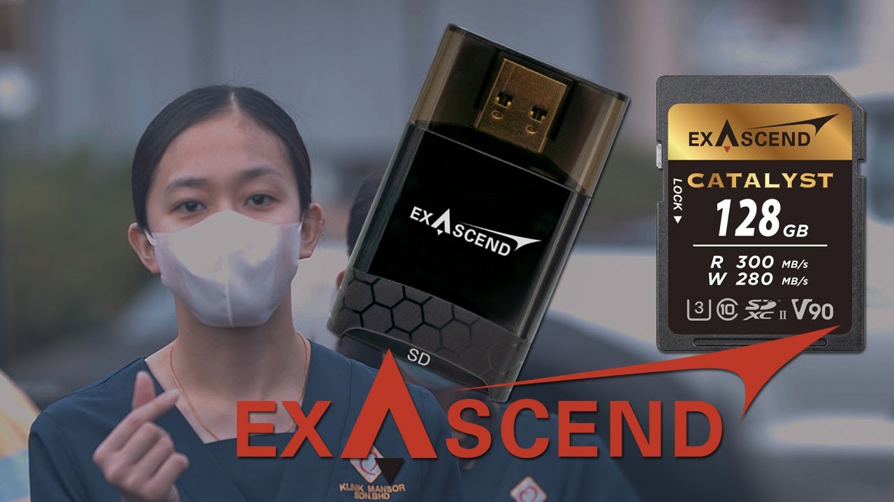 Exascend memory card for PROFESSIONAL Photographer & Videographer # ...