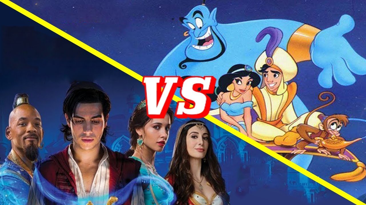 Aladdin (1992) VS Aladdin (2019) l Reseña CON SPOILERS - YouTube