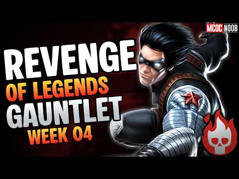Revenge of Legends GAUNTLET – Winter Soldier Guide! All Fights -Week 4 | MCOC