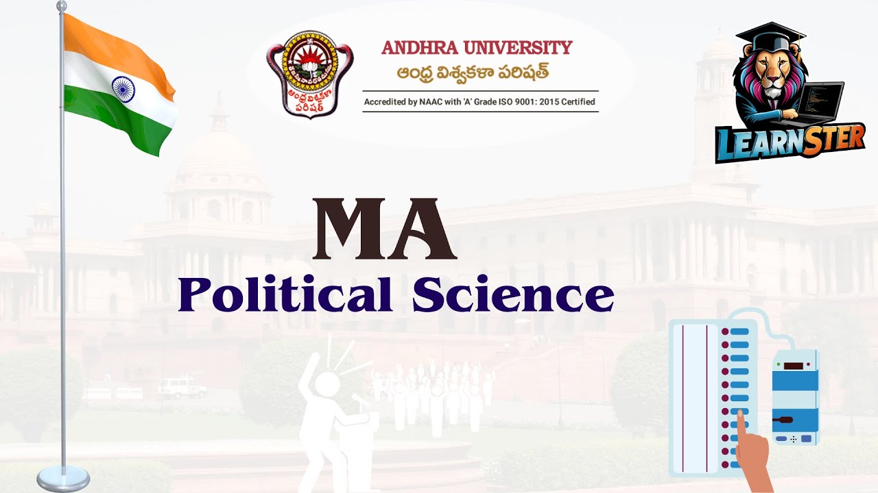 MA Political Science Online | Andhra University | Online Learning - YouTube