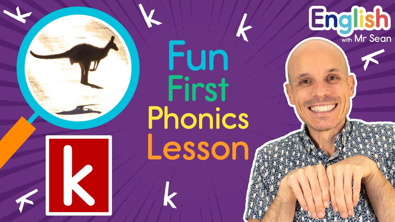 🔤 Fun First Phonics Lesson | 🦘 Kind ‘k’ | 🇬🇧 English Learning For Kids ...