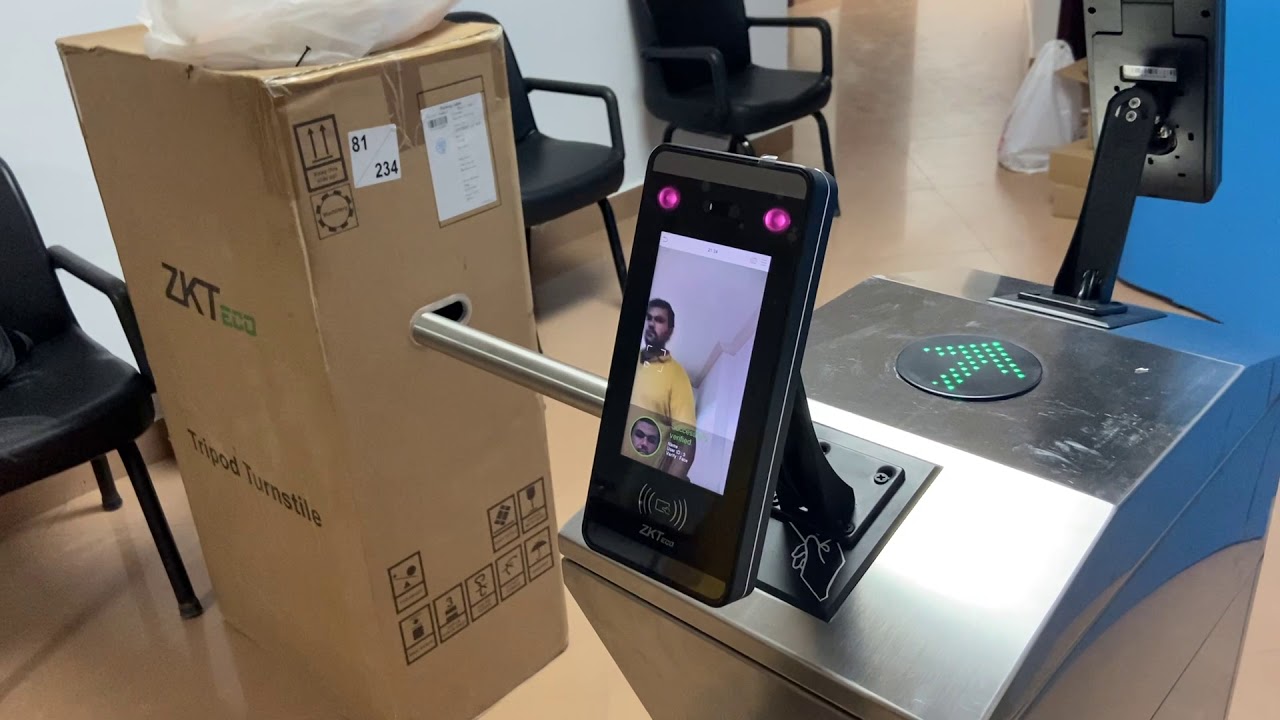 Mini AC Plus Zkteco - YouTube
