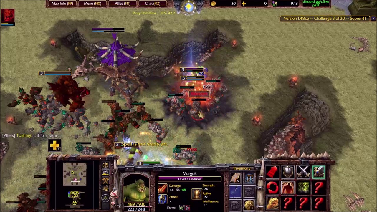 Warcraft 3 Reforged Custom games | Orc Gladiators - Hand Wraps | BOTH ...