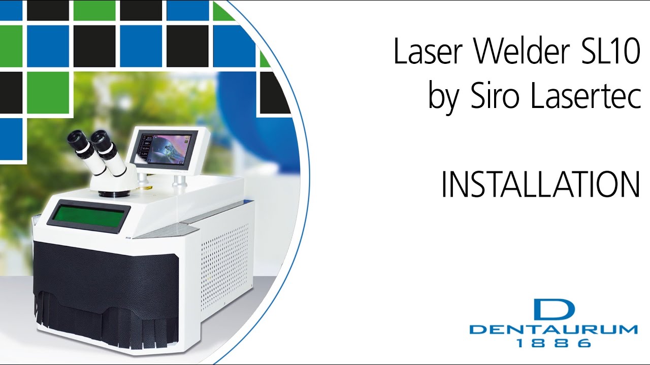 Laser Welder SL10 from Siro Lasertec: Unboxing and putting into ...