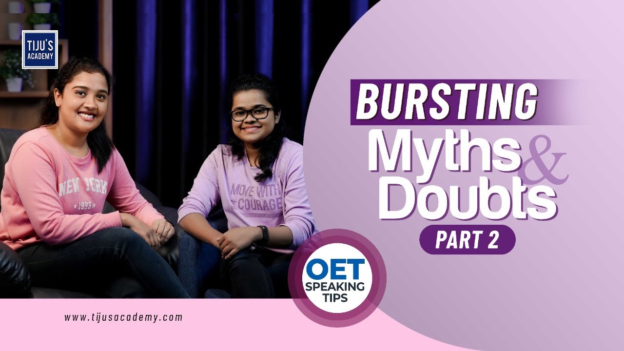 OET Speaking Common Doubts | Bursting Myths & Doubts Part 2 - YouTube
