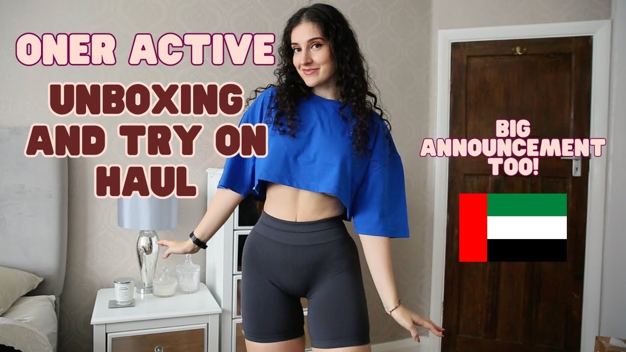 ONER ACTIVE EFFORTLESS UNBOXING AND TRY ON HAUL (AND I'M MOVING COUNTRY ...