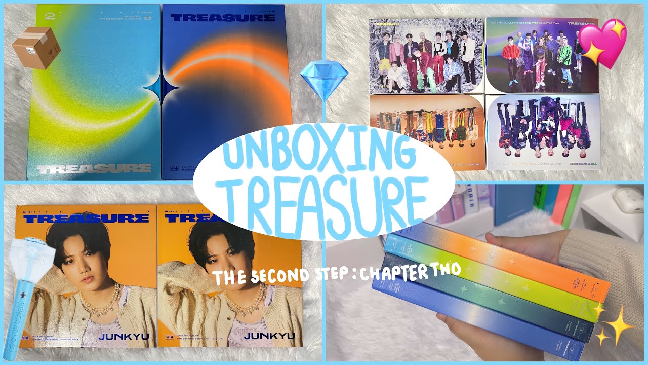 [UNBOXING📦] TREASURE 2nd MINI ALBUM THE SECOND STEP : CHAPTER TWO 💎 ...