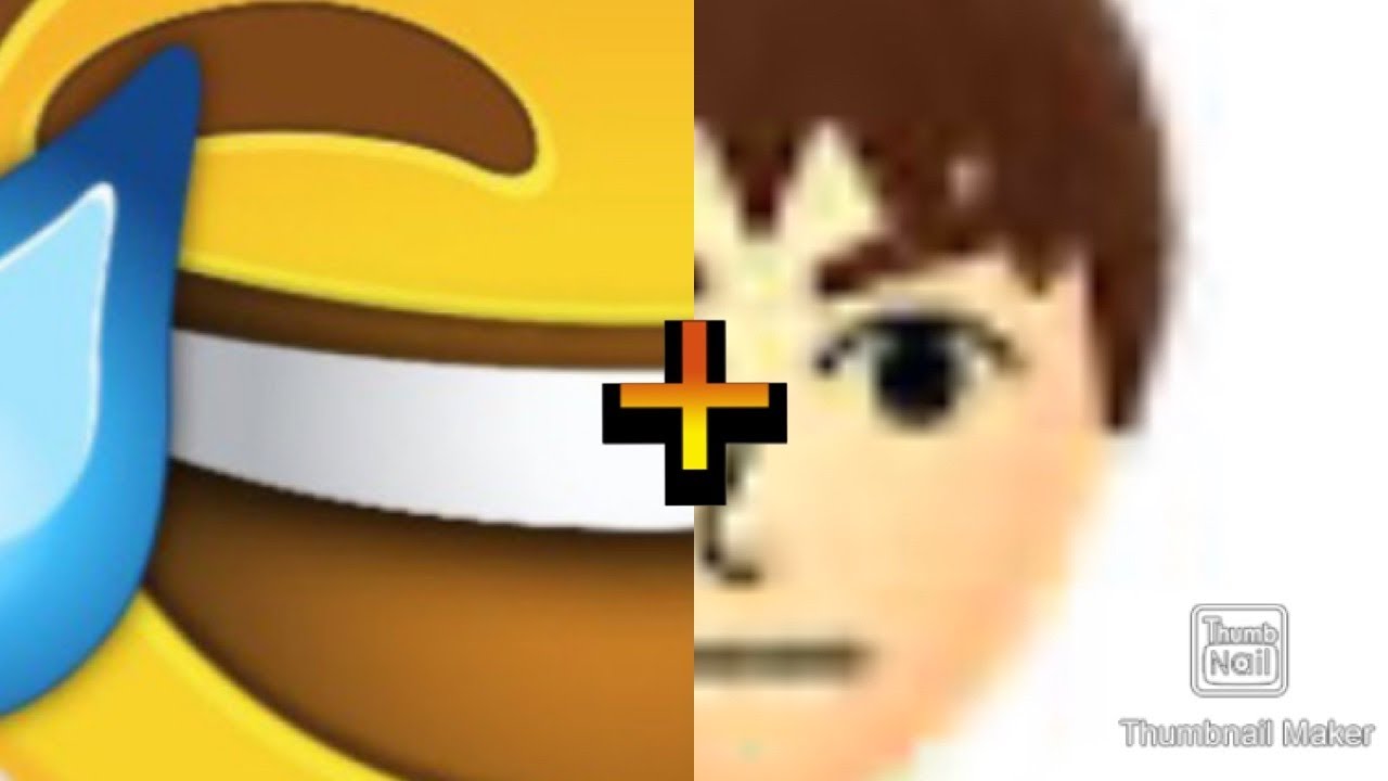 how to make laughing emoji mii - YouTube