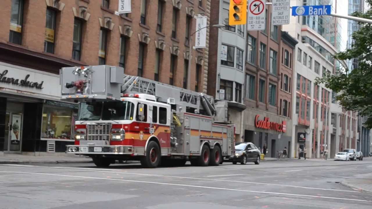 OTTAWA INTERNATIONAL FIRE TRUCK LADDER 11 - YouTube