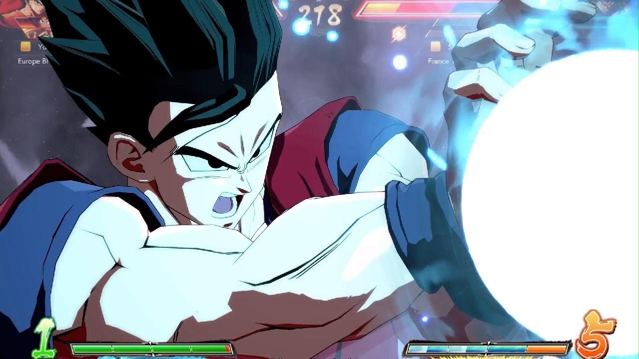 DRAGONBALLFZ Last One SS3 Gotenks Adult Gohan GT Goku vs Android 21 ...