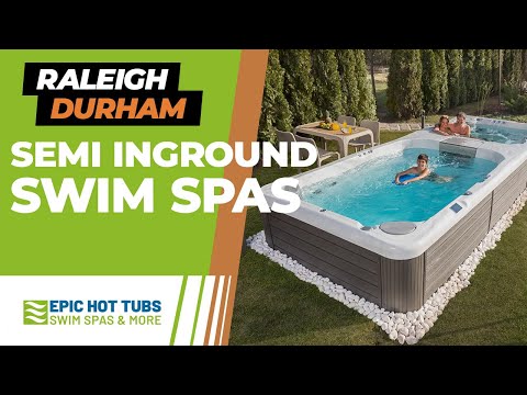 Semi-Inground Swim Spa Dealer in North Carolina