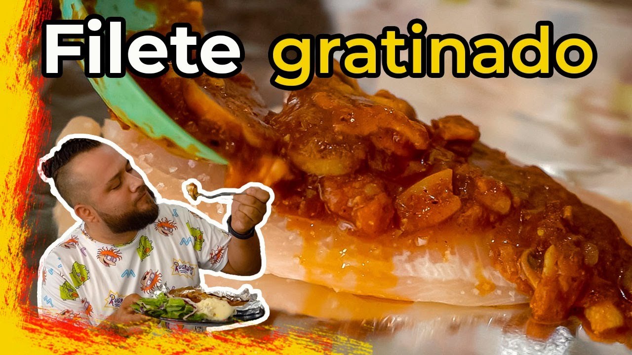 Filete de pescado gratinado (Receta fácil) | JUS PALTA - Comida Casera ...