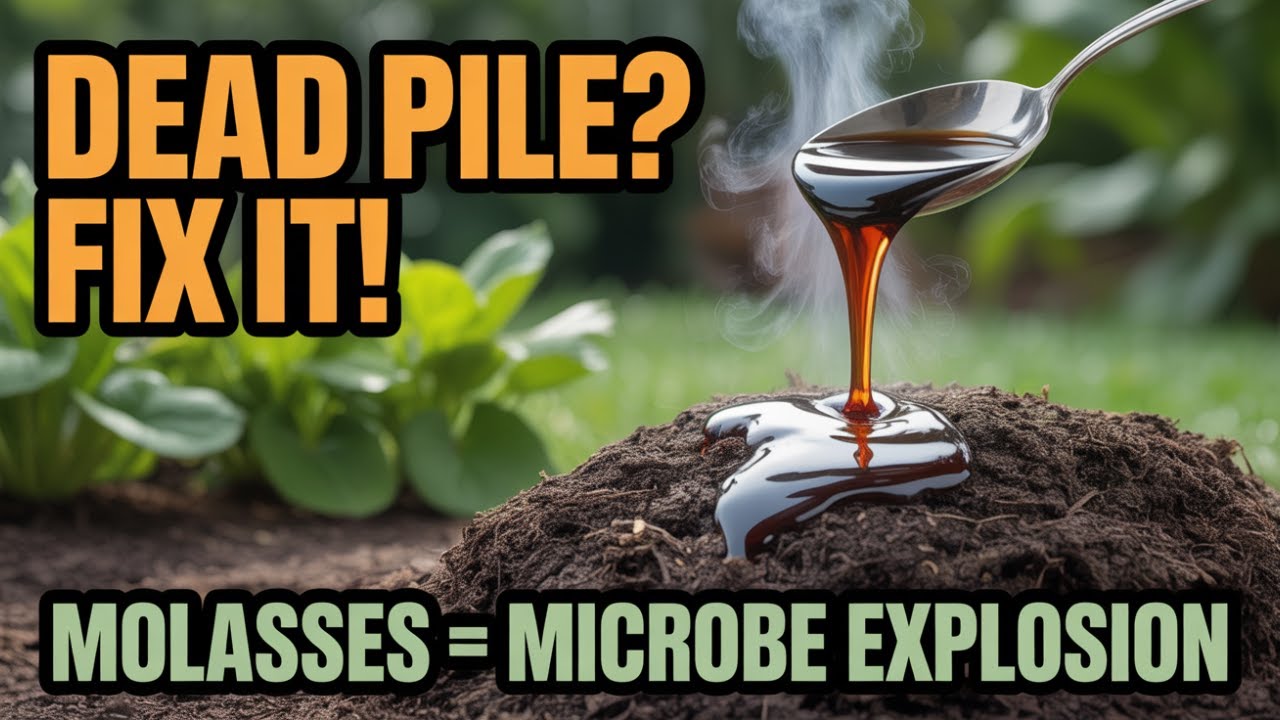 Compost Supercharger The Molasses Trick That Fixes Dead, Slow & Stinky ...